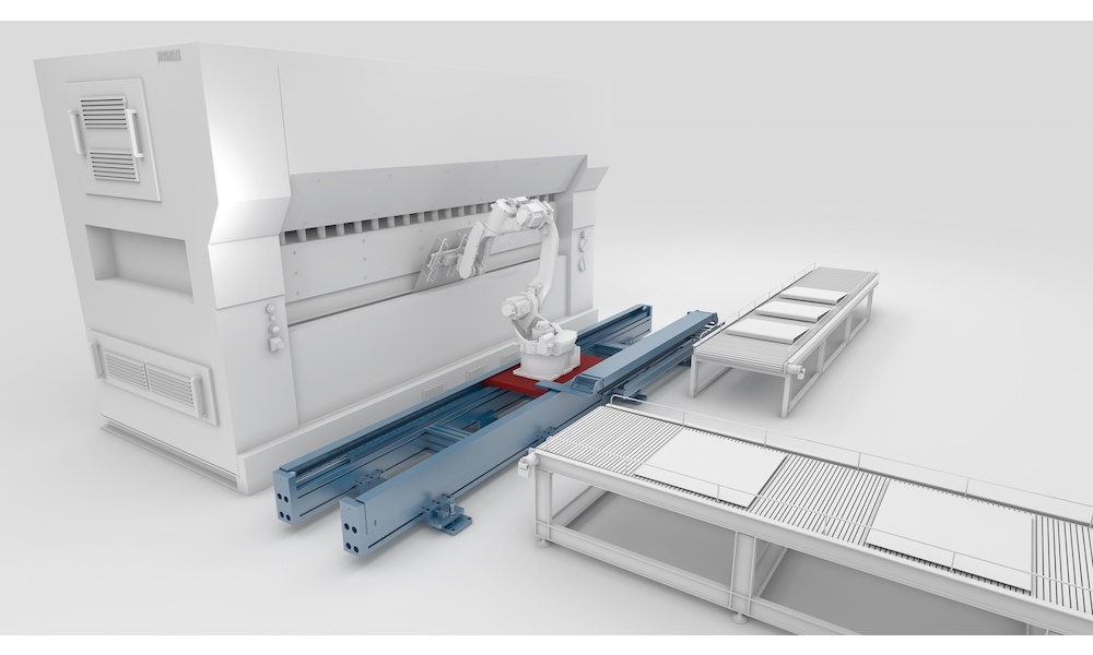 Rollons Seventh Axis Shuttle System for moving robots & heavy loads ...