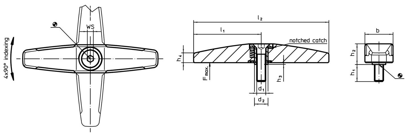 Halder Double-Sided Retaining Catches | Concept Latch Lock & Hinge
